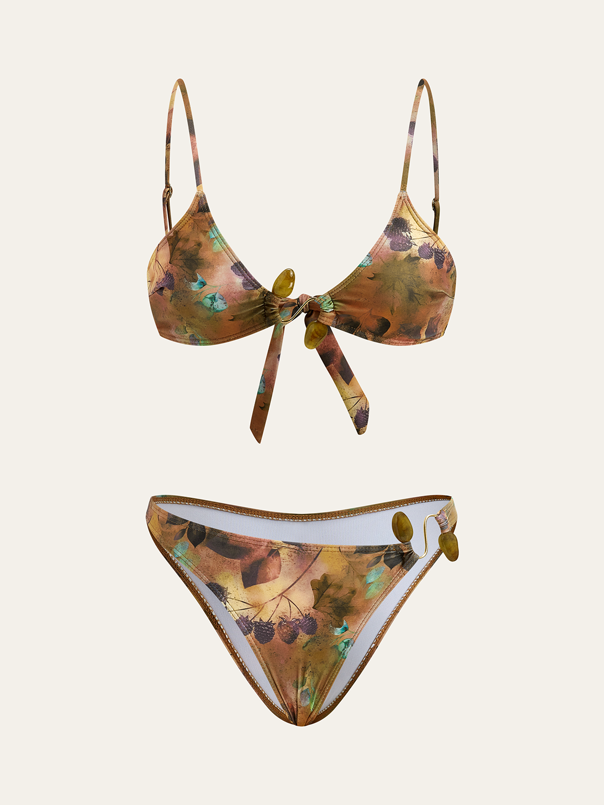 Floral Print Bikini Set | COMMENSE